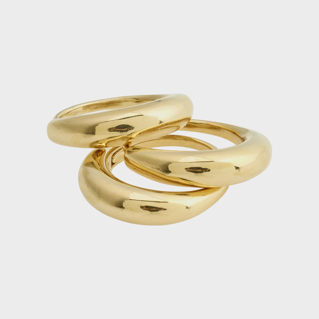 Be Rings - set 3 gold – Voila!