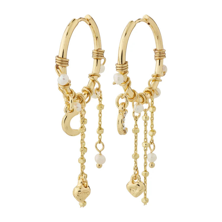 Arlet Earrings - gold – Voila!
